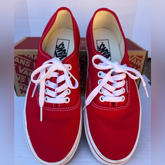 Vans | Shoes | New Vans Red Unisex Vn00ee3red | Poshmark